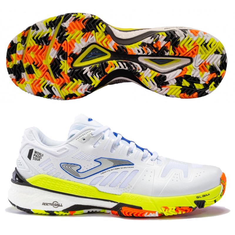 Comprar zapatillas Joma T.SLAM MEN 2332 white lime - Padel And Help